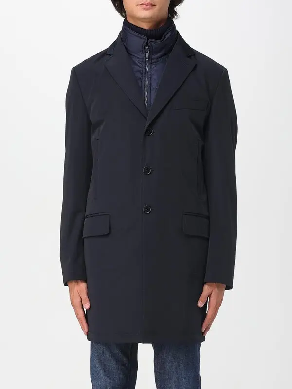 FAY Coat - Navy