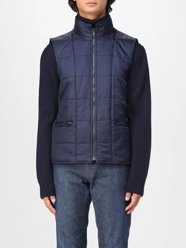 FAY Coat - Navy