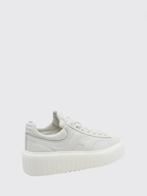 Hogan Nappa Leather Platform Sneakers - White 1