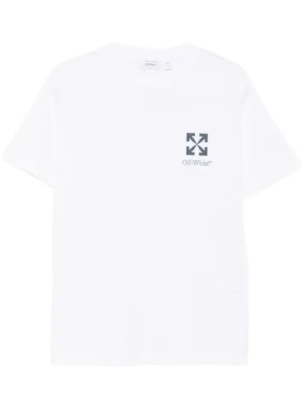 Off-White T-shirt Regular Fit Small Arrow