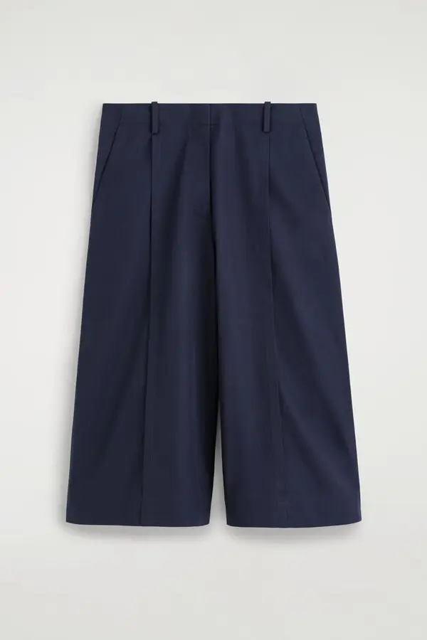 Cos Tailored Cotton-twill Culottes