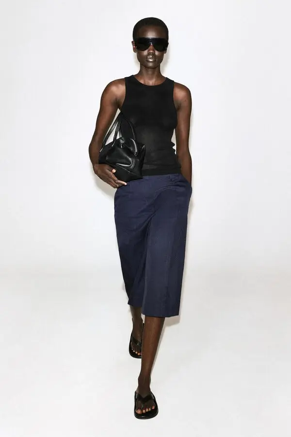 Cos Tailored Cotton-twill Culottes