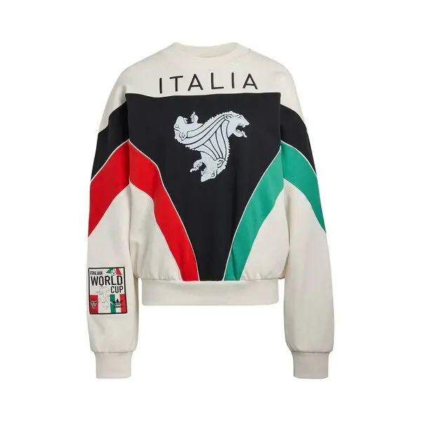 Adidas Italia Coppa Del Mundo Crew Sweater - White