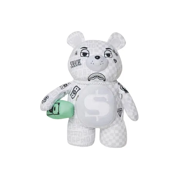 SPRAYGROUND Split The Check Moneybear Teddybear Backpack