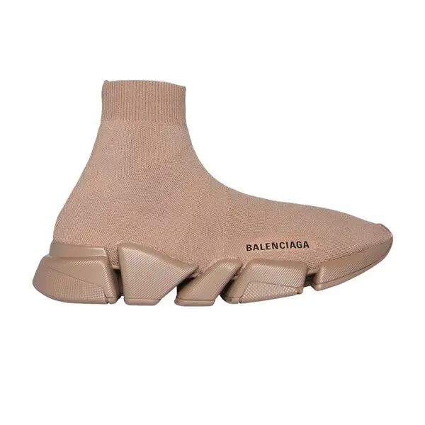 Balenciaga Speed 2.0 Sneaker 'dark Beige