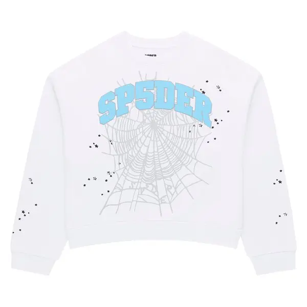 SP5DER Varsity Web Crewneck