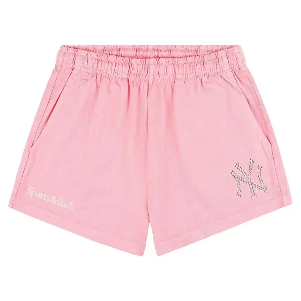SPORTY & RICH Yankees Krystal Disco Short