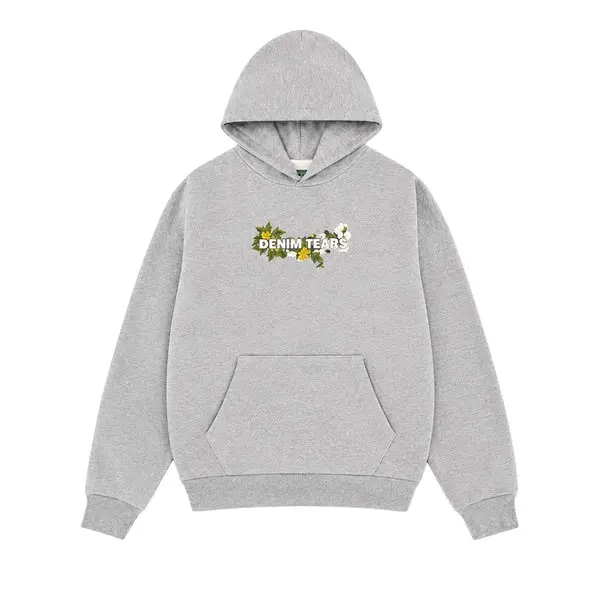 DENIM TEARS Floral Logo Hoodie