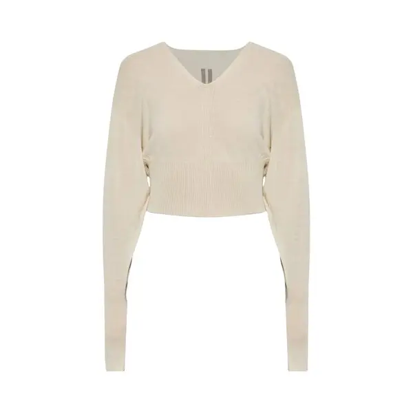 Rick Owens V Neck Cropped Top