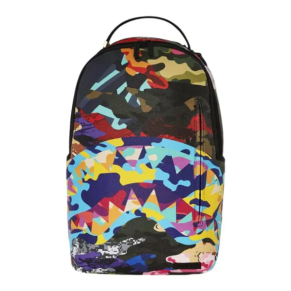 SPRAYGROUND Sliced And Diced Camo Backpack