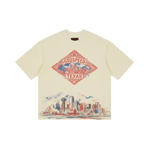 GODSPEED Texas Skyline T-shirt 'bone