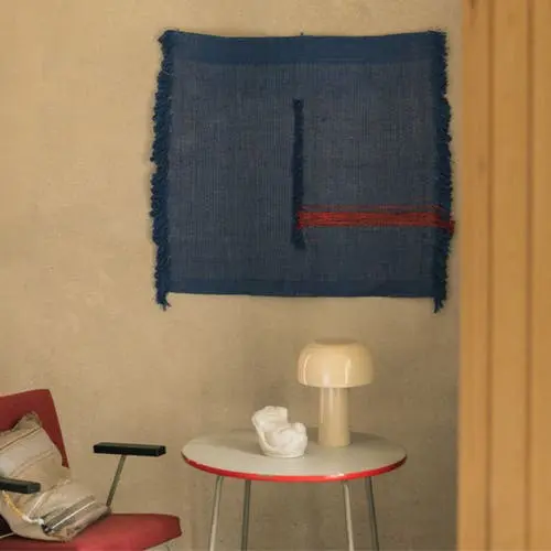 LORENA CANALS Handloom Wall Hanger - Blue/red