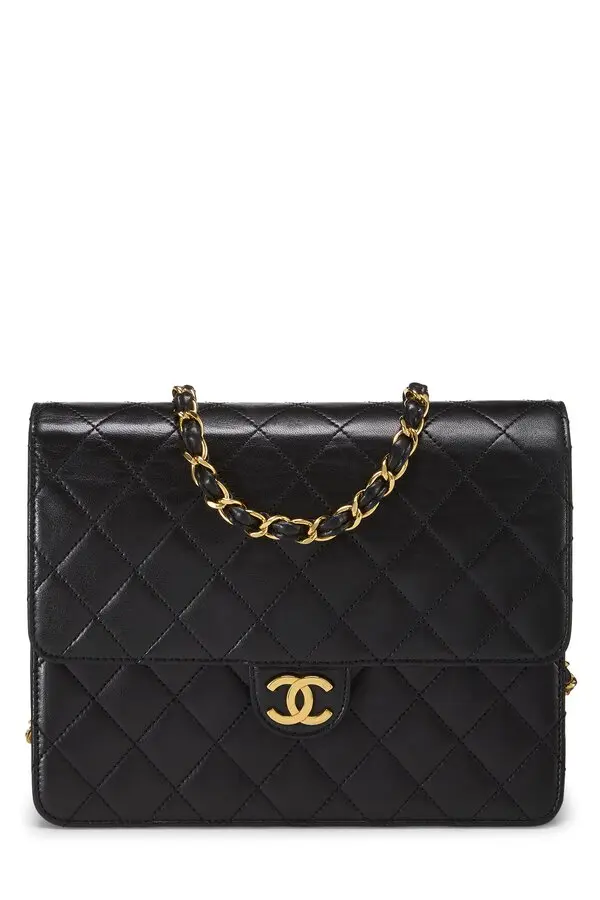Chanel Quilted Lambskin Ex Flap Shoulder Bag