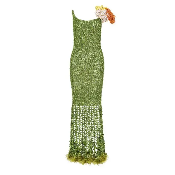 ANDREEVA Handmade Crochet Maxi Dress