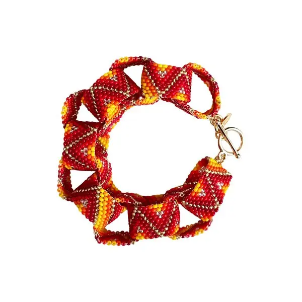 ILIANA ARRAZOLA Beaded Link Bracelet