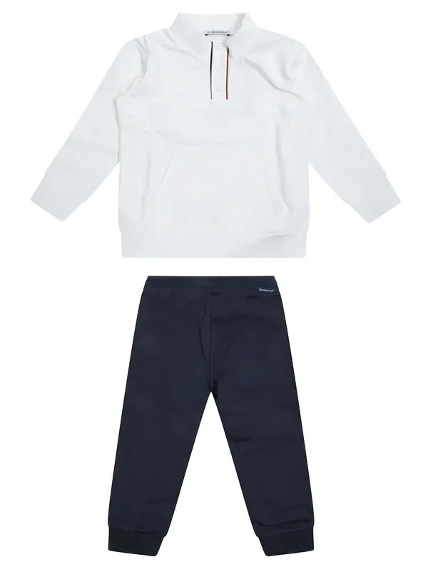 Moncler Baby Knitwear Clothing Ensemble - Bianco