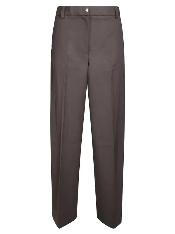 Pinko Balbino Diagonale Pants - Marrone