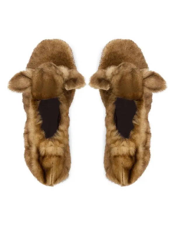 Zimmermann Carousel Ballerina Flats - Chocolate