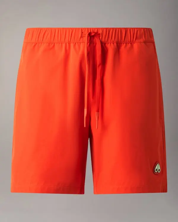 Moose Knuckles Logo Swim Shorts