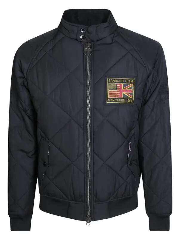 BARBOUR INTERNATIONAL Quilted Merchant Jacket - Nero