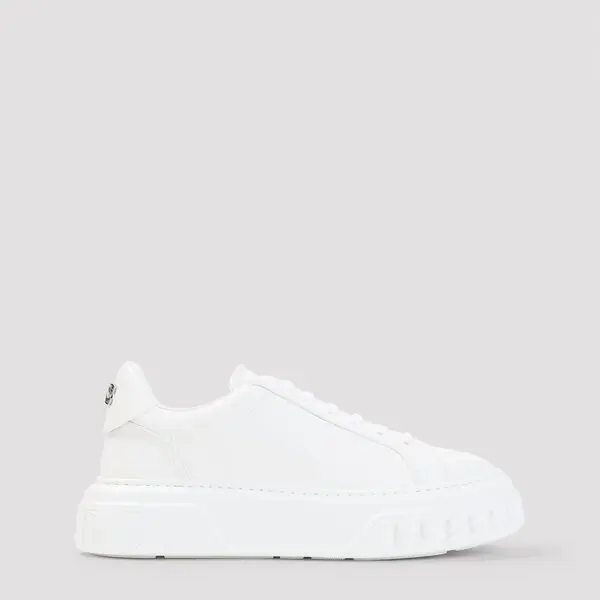 Casadei Off Road Leather Sneaker For