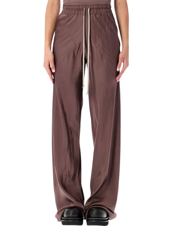 Rick Owens Draped Sculpted Silhouette Trousers - Grape