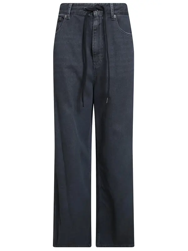 MAISON MARGIELA Inspired Utility Pants With Five Pockets And Drawstring Waist