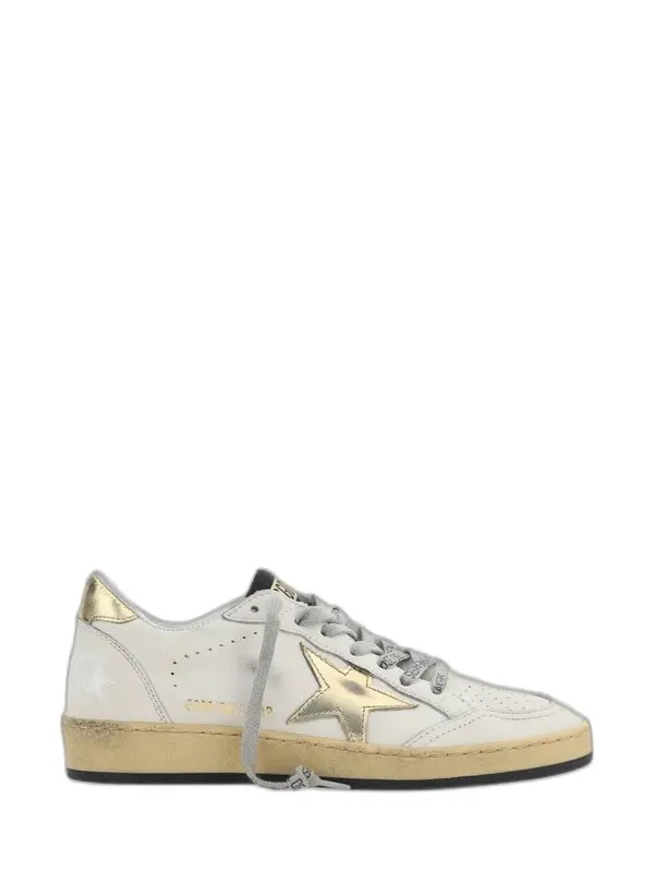 GOLDEN GOOSE Ballstar Leather Upper Sneakers