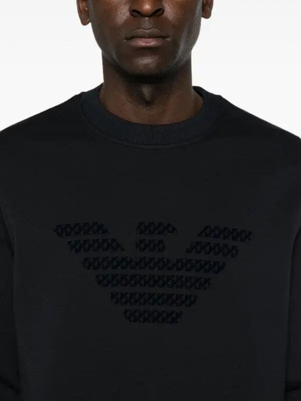Emporio Armani Logo Cotton Sweatshirt