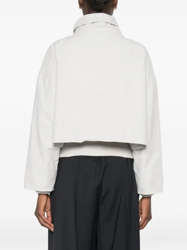 Emporio Armani Cotton Blend Blouson Jacket