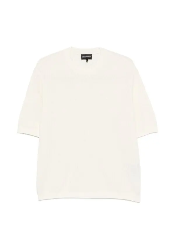 Emporio Armani Cotton Crewneck Sweater