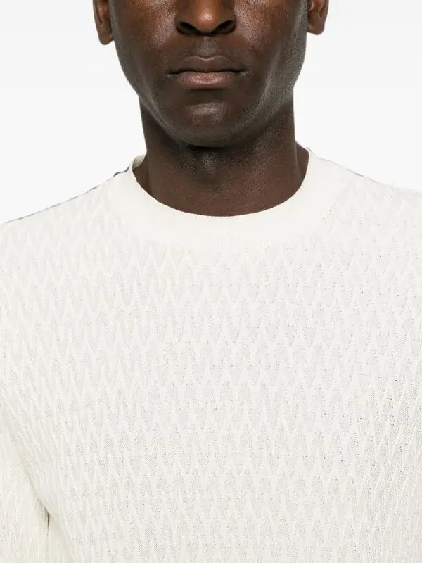 Emporio Armani Cotton Crewneck Sweater