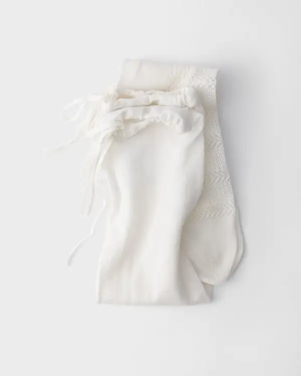 Prada Over-the-knee Cotton Socks