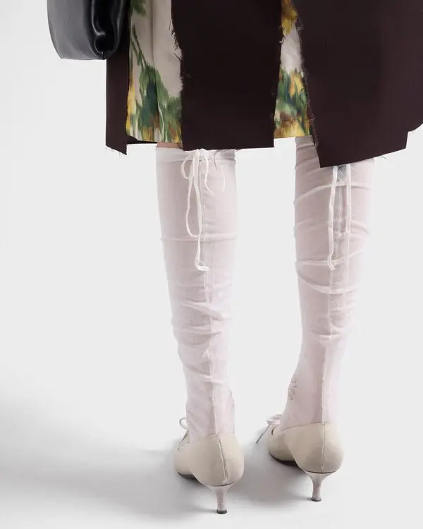 Prada Over-the-knee Cotton Socks