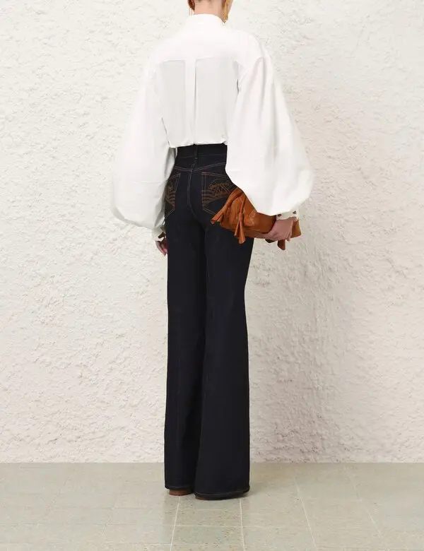 Zimmermann Valiant Applique Blouse