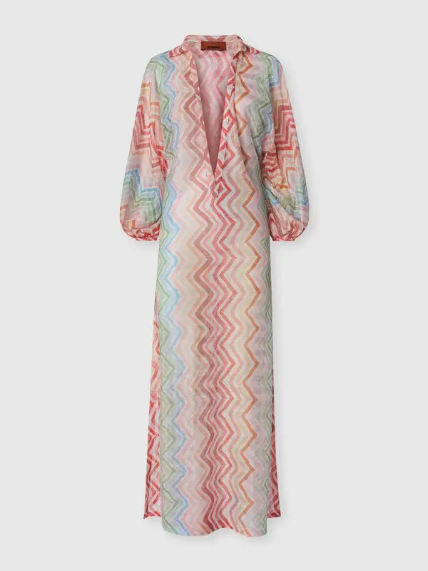 Missoni Long Zig Zag Printed Cover-up