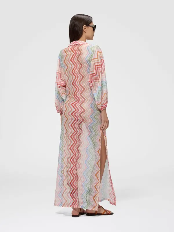 Missoni Long Zig Zag Printed Cover-up