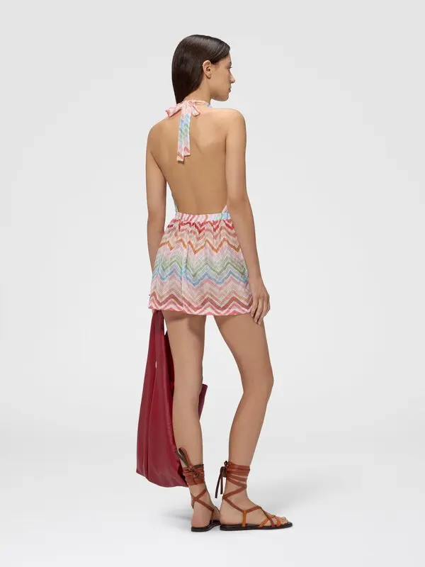 Missoni Short Zig Zag Printed Cover-up Jumpsuit
