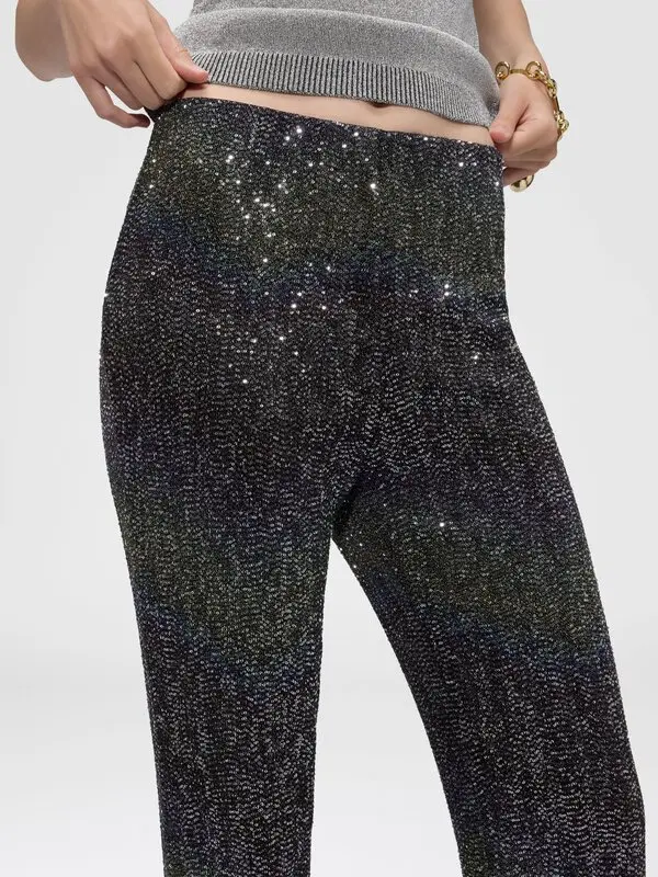 Missoni Sequin Flare Trousers - Multicoloured
