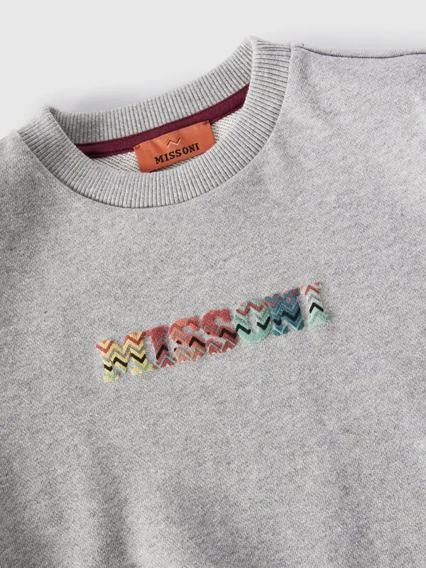 Missoni 100% Cotton Crewneck Sweatshirt