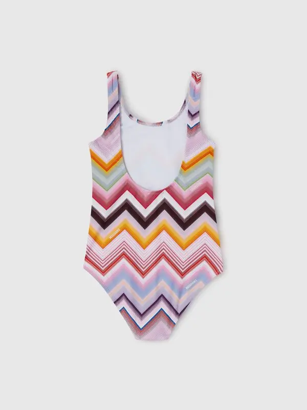 Missoni Stretch Nylon One-piece Swimsuit