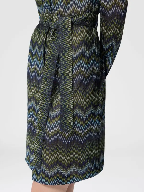 Missoni Midi Shirt Dress In Viscose