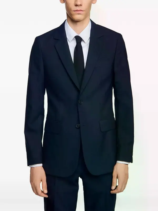 Sandro Virgin Wool Suit Jacket