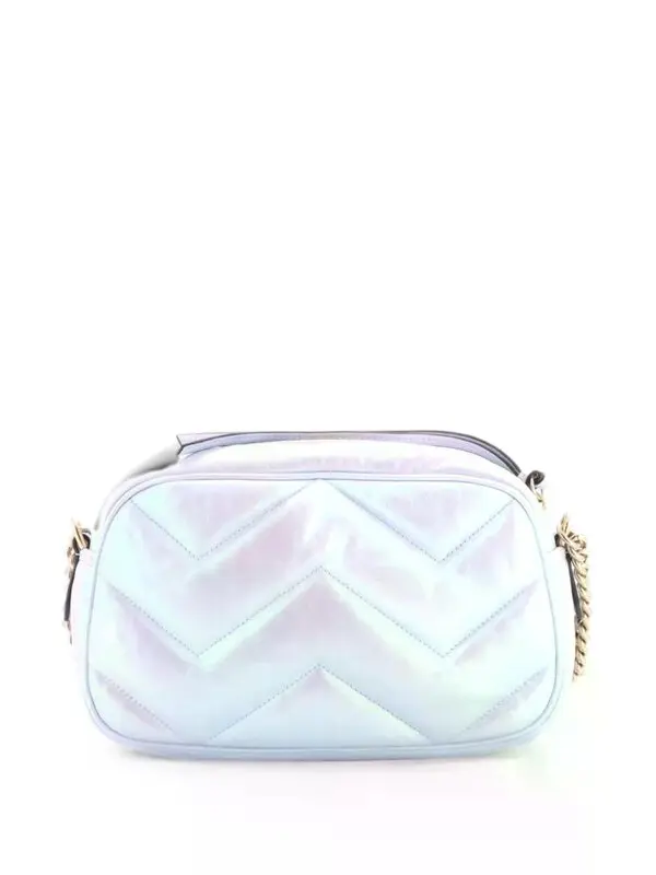 Gucci Gg Marmont Chevron Small Shoulder Bag