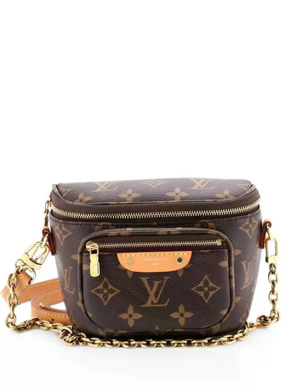 LOUIS VUITTON Bum Bag Monogram Canvas Mini Belt Bag