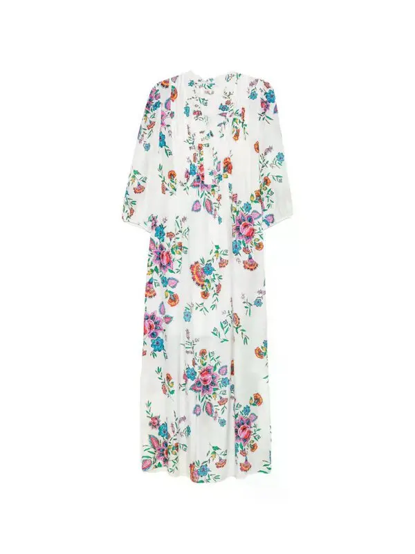 Diane Von Furstenberg Layla Maxi Dress - White