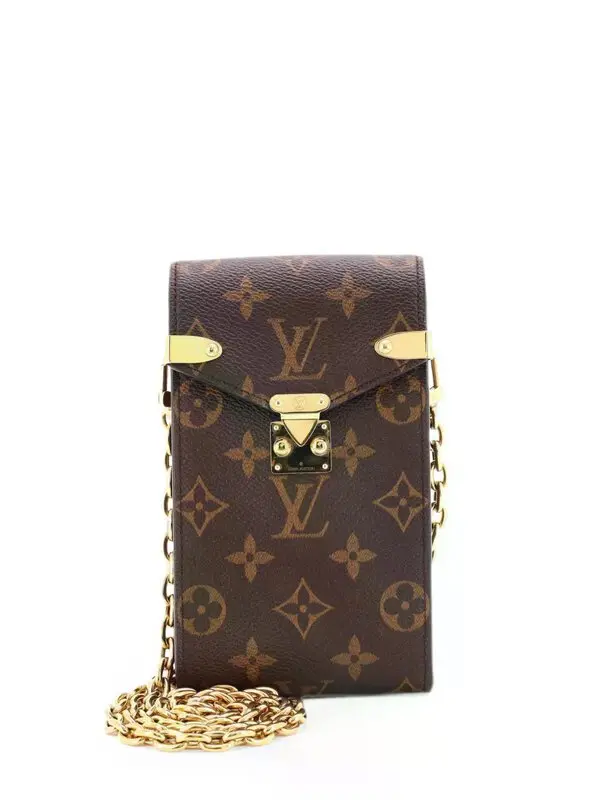 LOUIS VUITTON Metis Phone Pouch On Chain Monogram Canvas Shoulder Bag