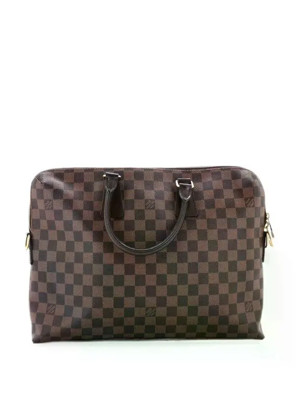 LOUIS VUITTON Porte-documents Jour Bag Damier Business Bag