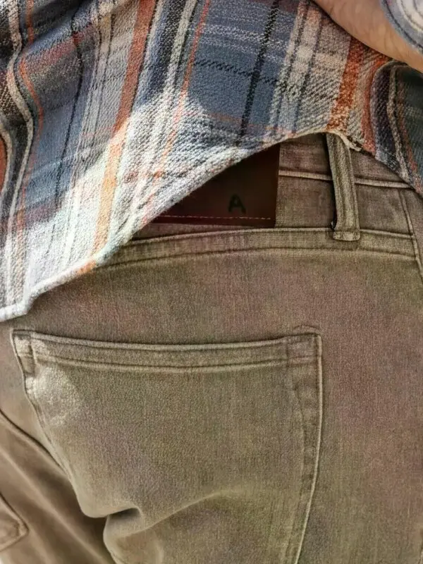 HIROSHI KATO Hammer Belt-loops Jeans