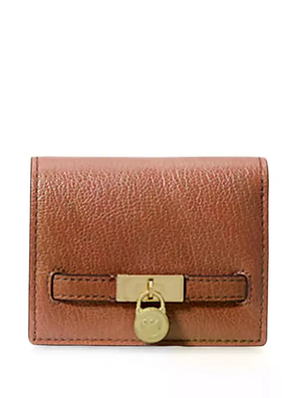 Michael Kors Hamilton Moderne Small Leather Wallet - Brown
